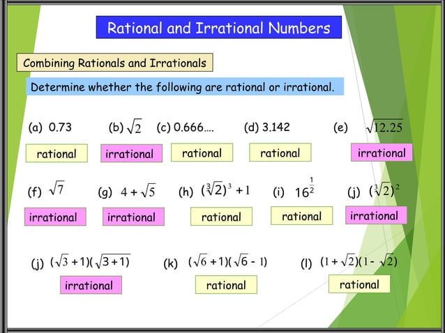 G7 Math Q1 Week 6- Rational and Irrational Numbers.ppt