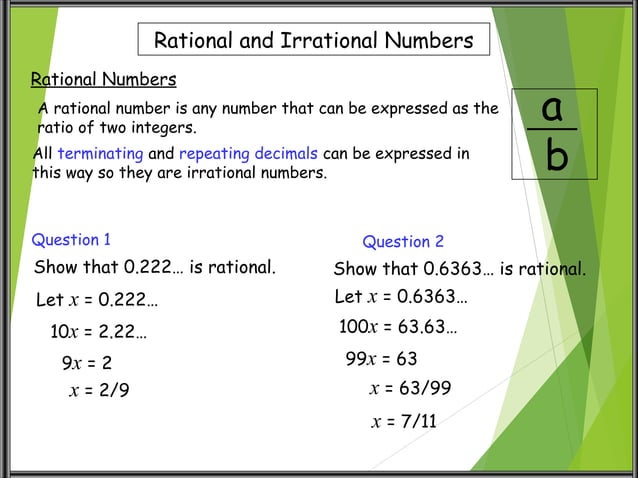 G7 Math Q1 Week 6- Rational and Irrational Numbers.ppt