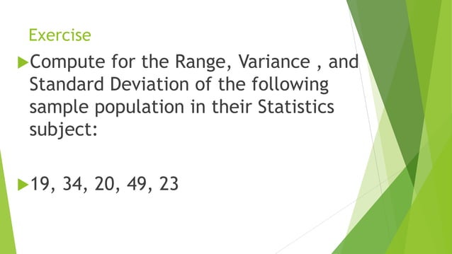 G7 Math Q4 Week 7 Ungrouped Data Of Measures Of Variability Pptx