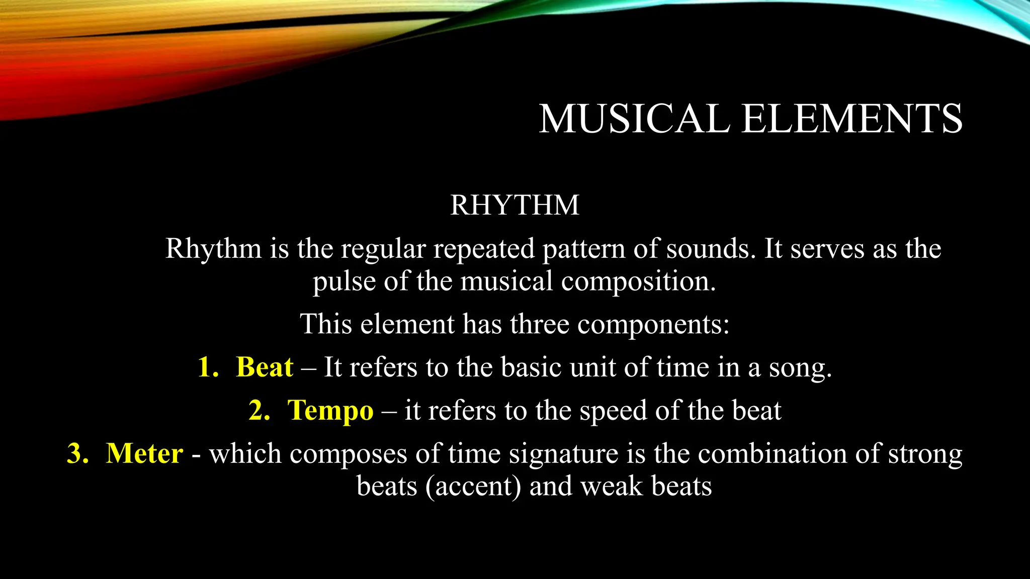 Elements of Music | PPTX | Classical Music | Music