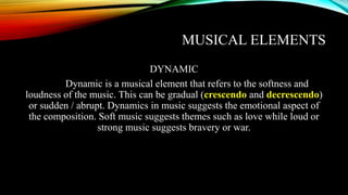 Elements of Music | PPTX | Classical Music | Music