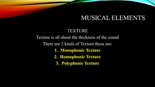 Elements of Music | PPTX | Classical Music | Music