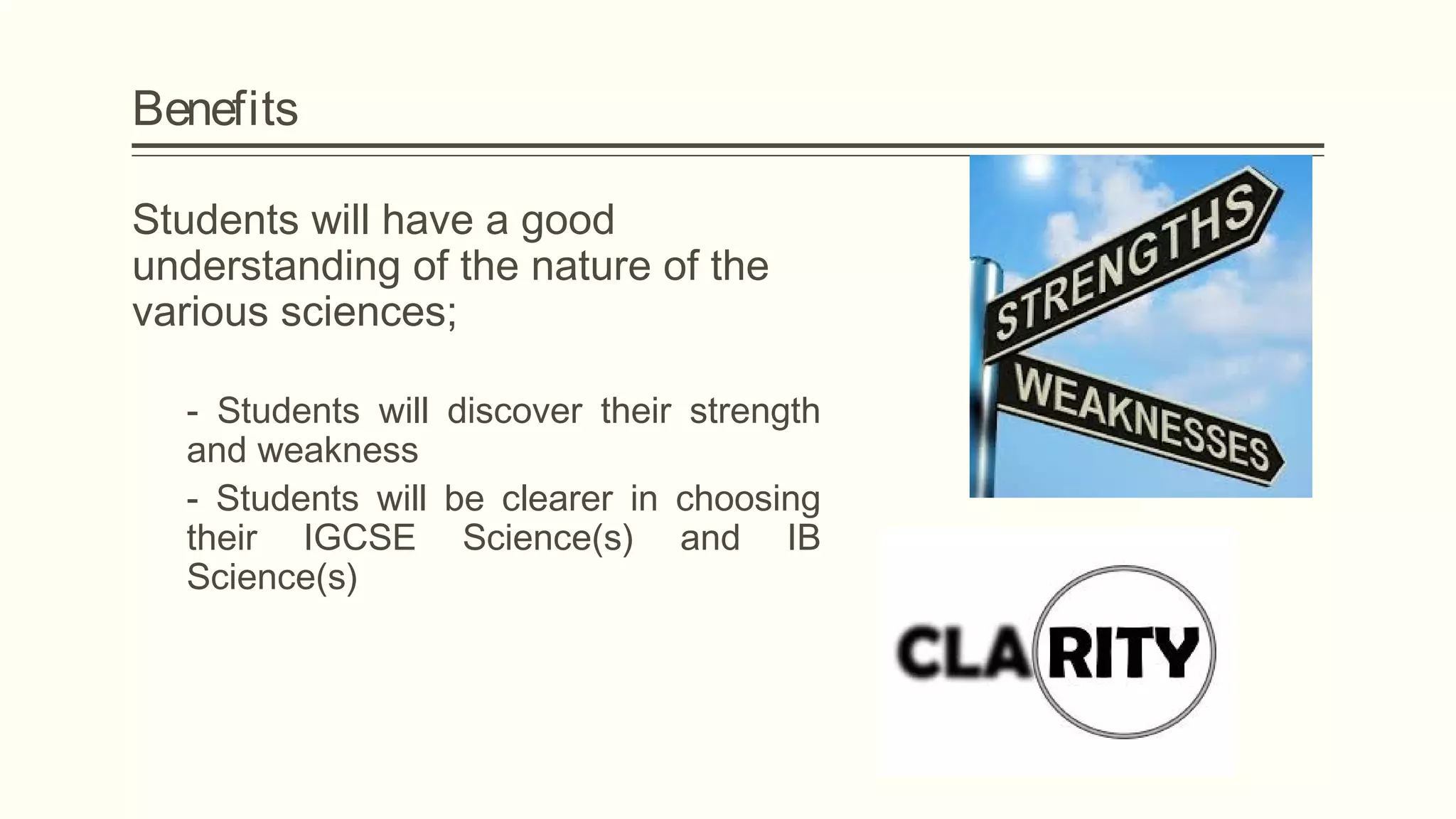 GRADE 7 & 8 INTEGRATED SCIENCE PROGRAM | PPT