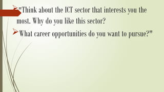 ict sector grade 7 tle Matatag curriculum | PPTX