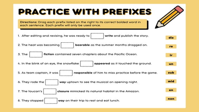 GRADE 7 ENGLISH - PREFIX AND SUFFIX.pptx