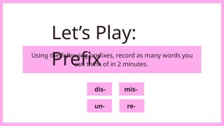 GRADE 7 ENGLISH - PREFIX AND SUFFIX.pptx