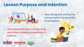 Scientific Investigation the importance of | PPTX