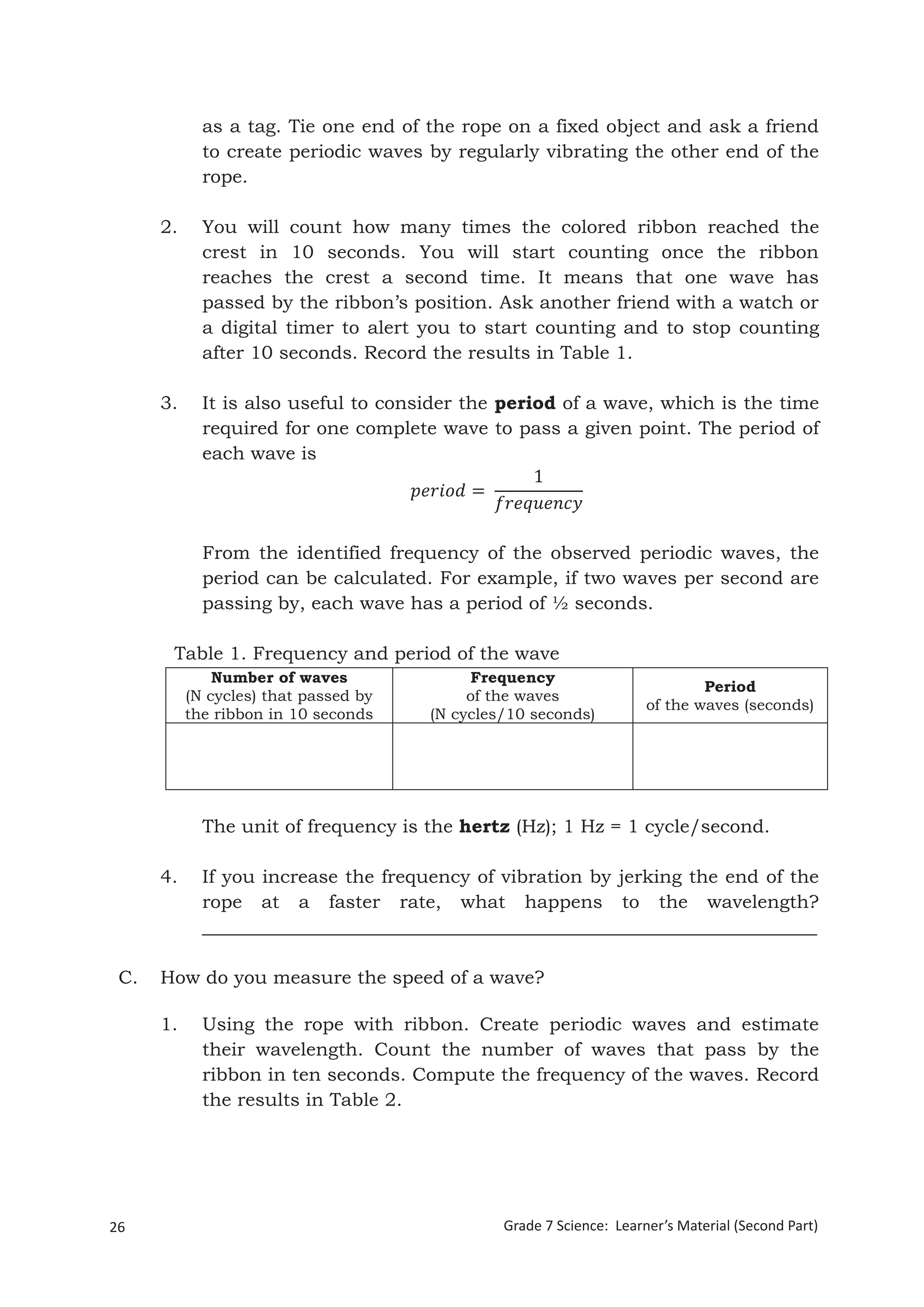 DepEd Science 7 Learner's Module (Part 2) | PDF
