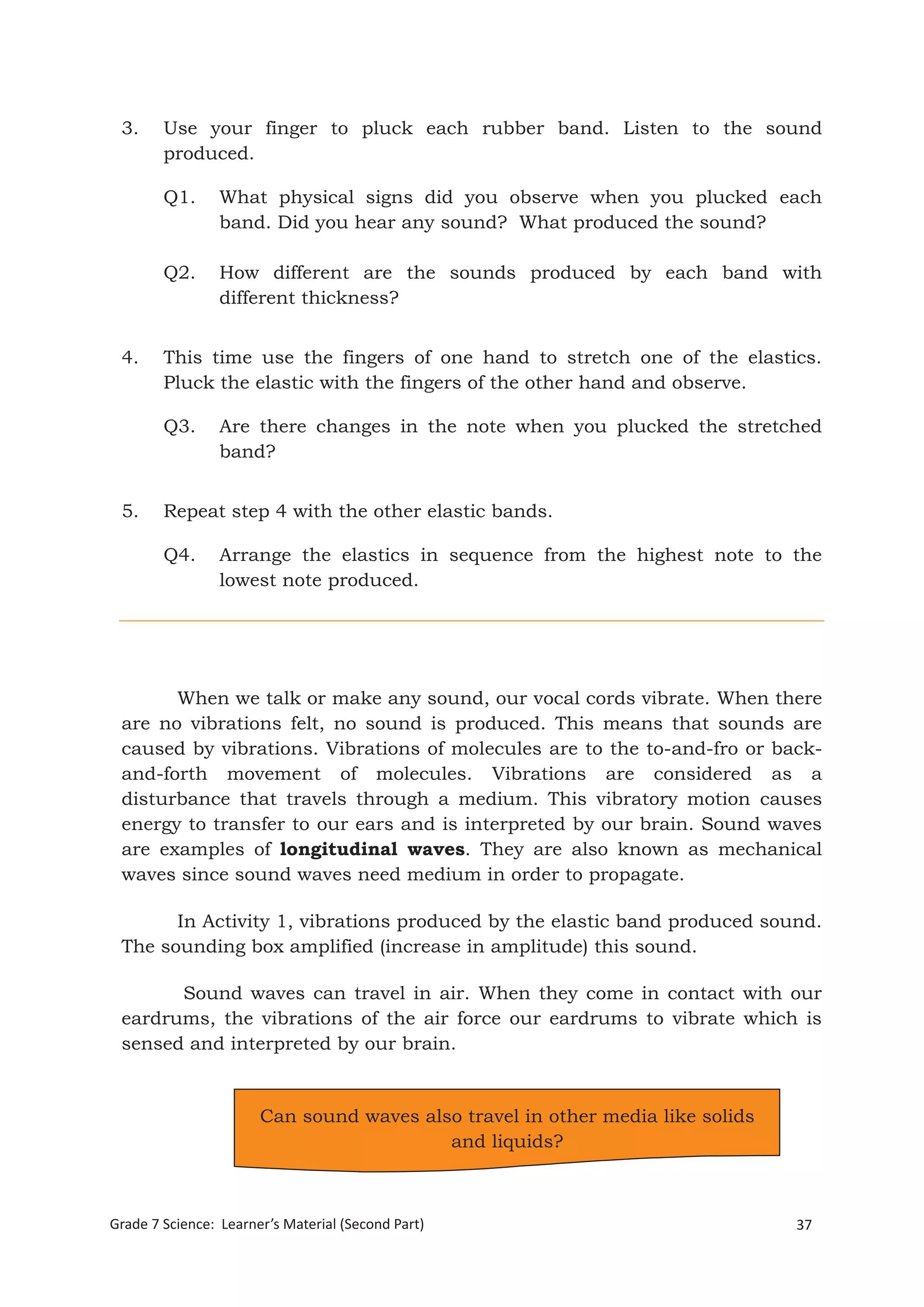 DepEd Science 7 Learner's Module (Part 2) | PDF