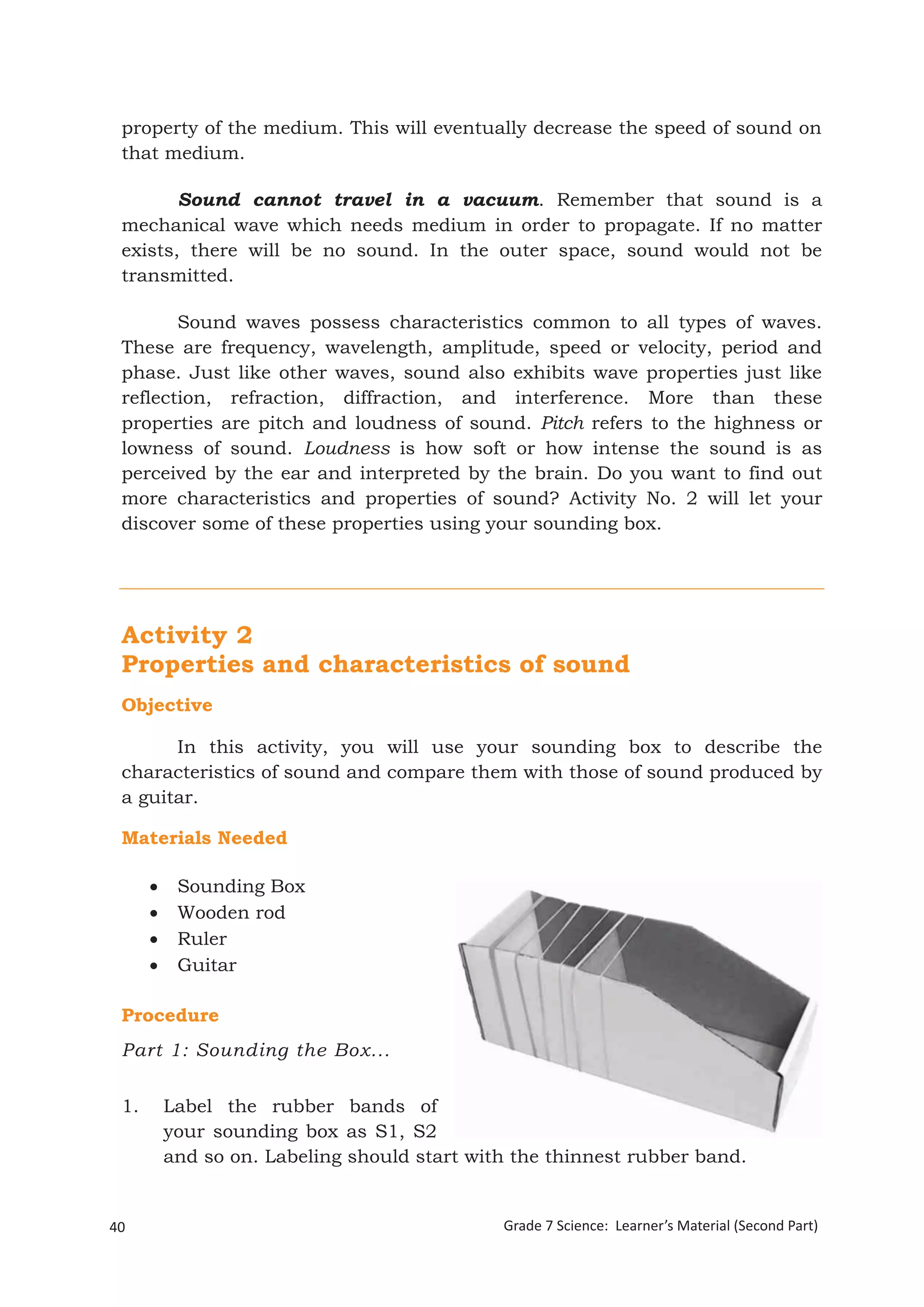 DepEd Science 7 Learner's Module (Part 2) | PDF