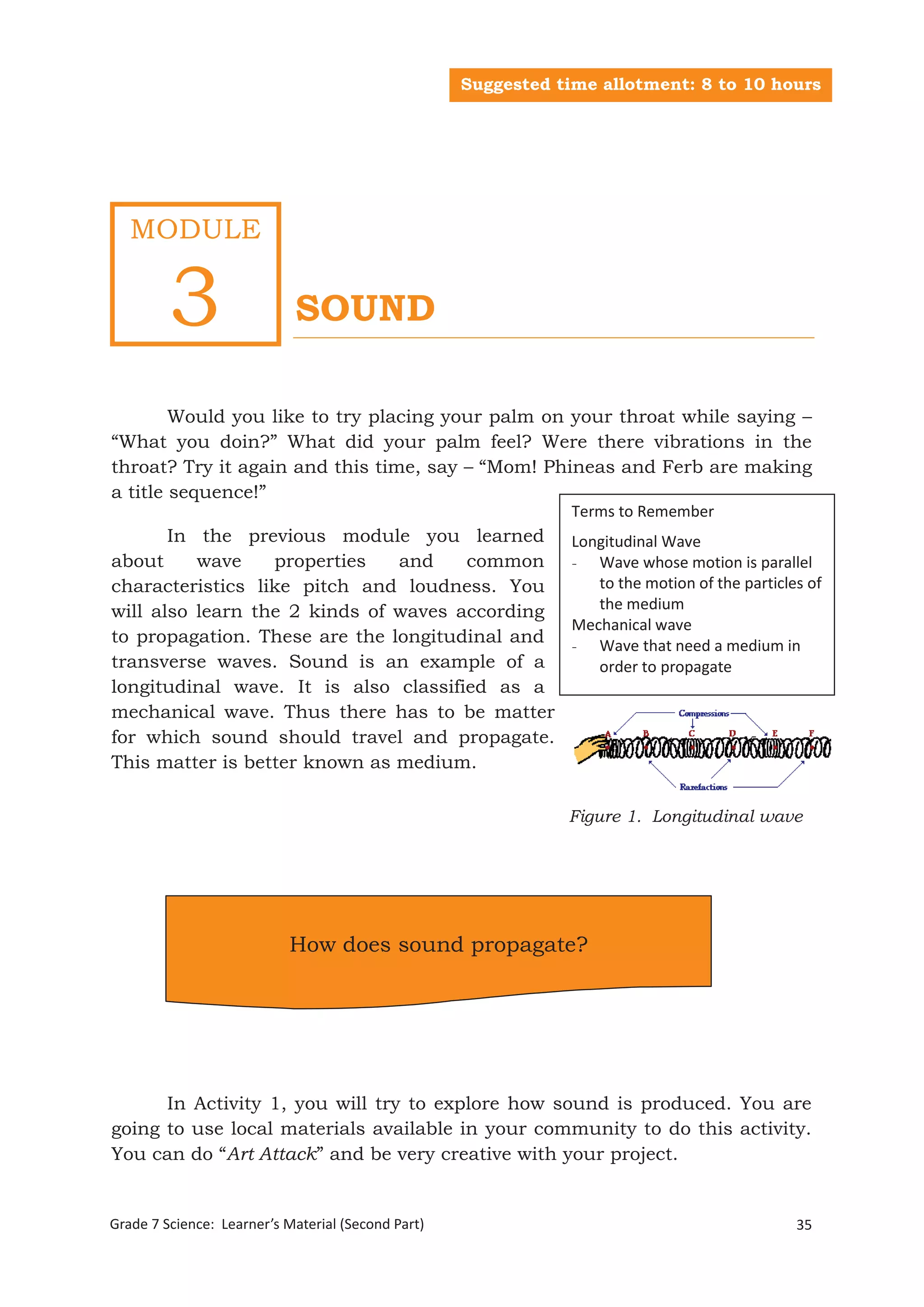 G7 science student modules | PDF