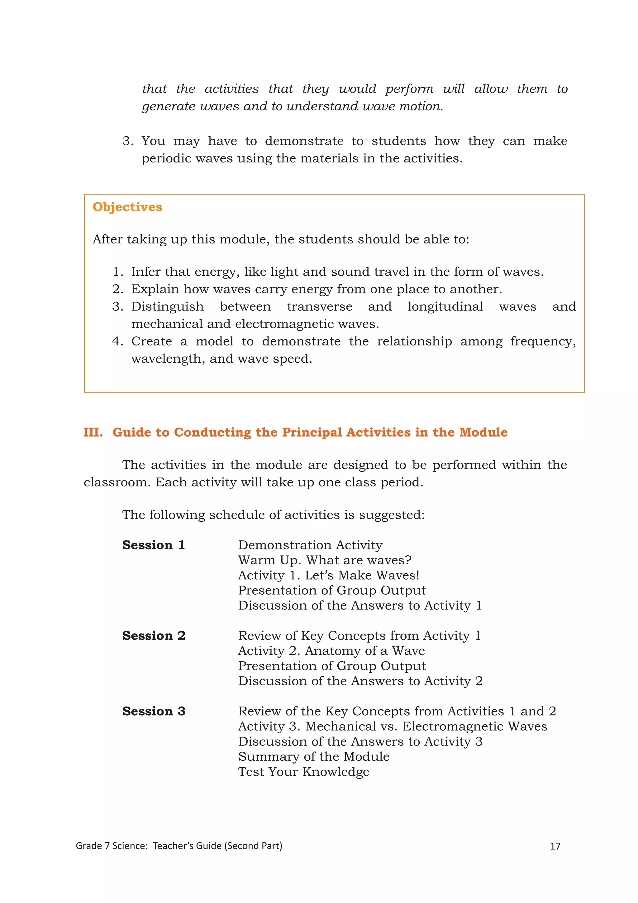 G7 science teachers guide | PDF