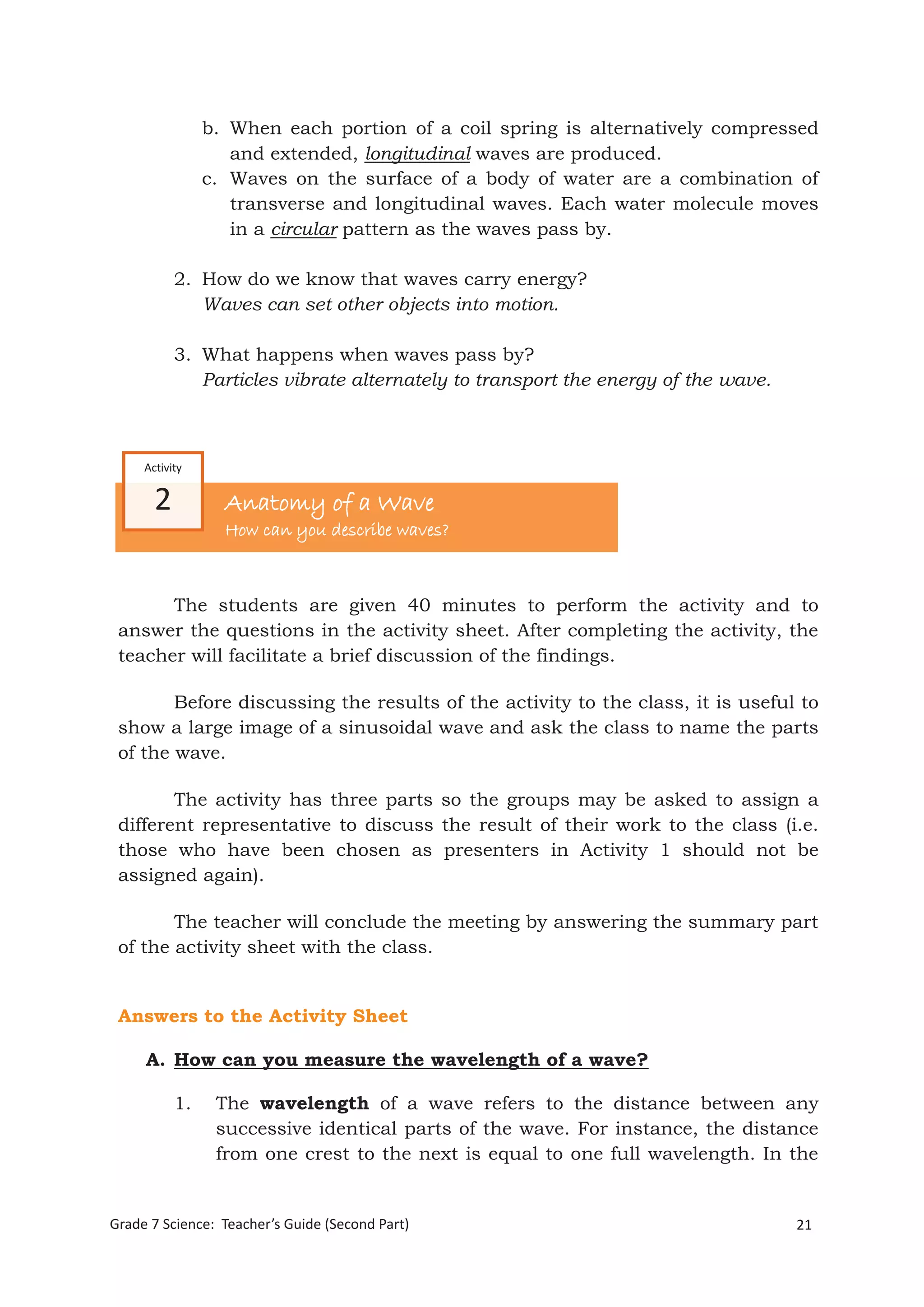 G7 science teachers guide | PDF
