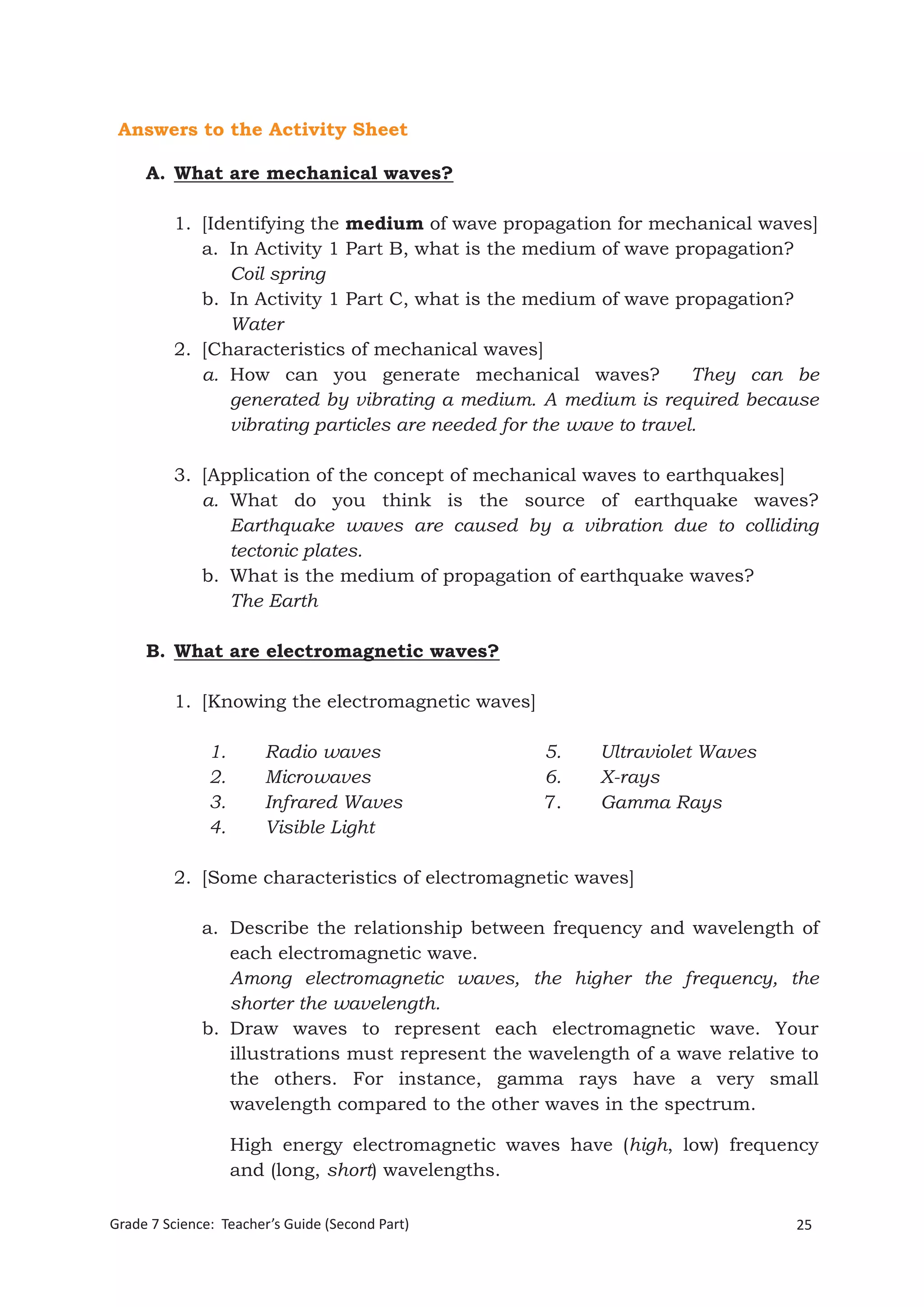 G7 science teachers guide | PDF