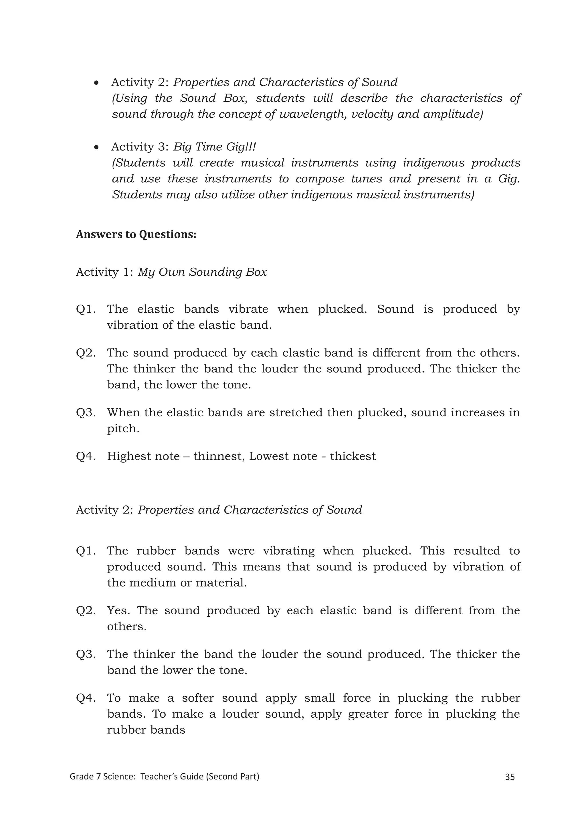 G7 science teachers guide | PDF | Geology | Science