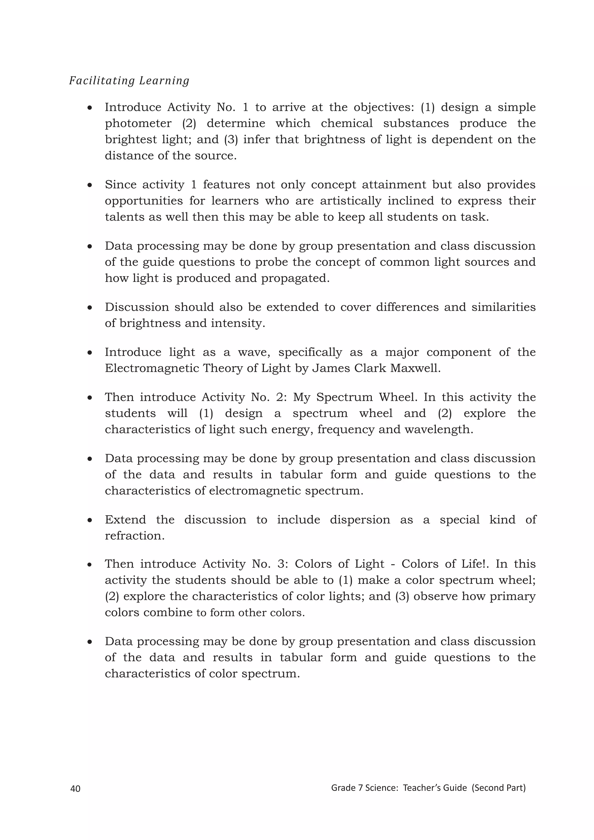 G7 science teachers guide | PDF