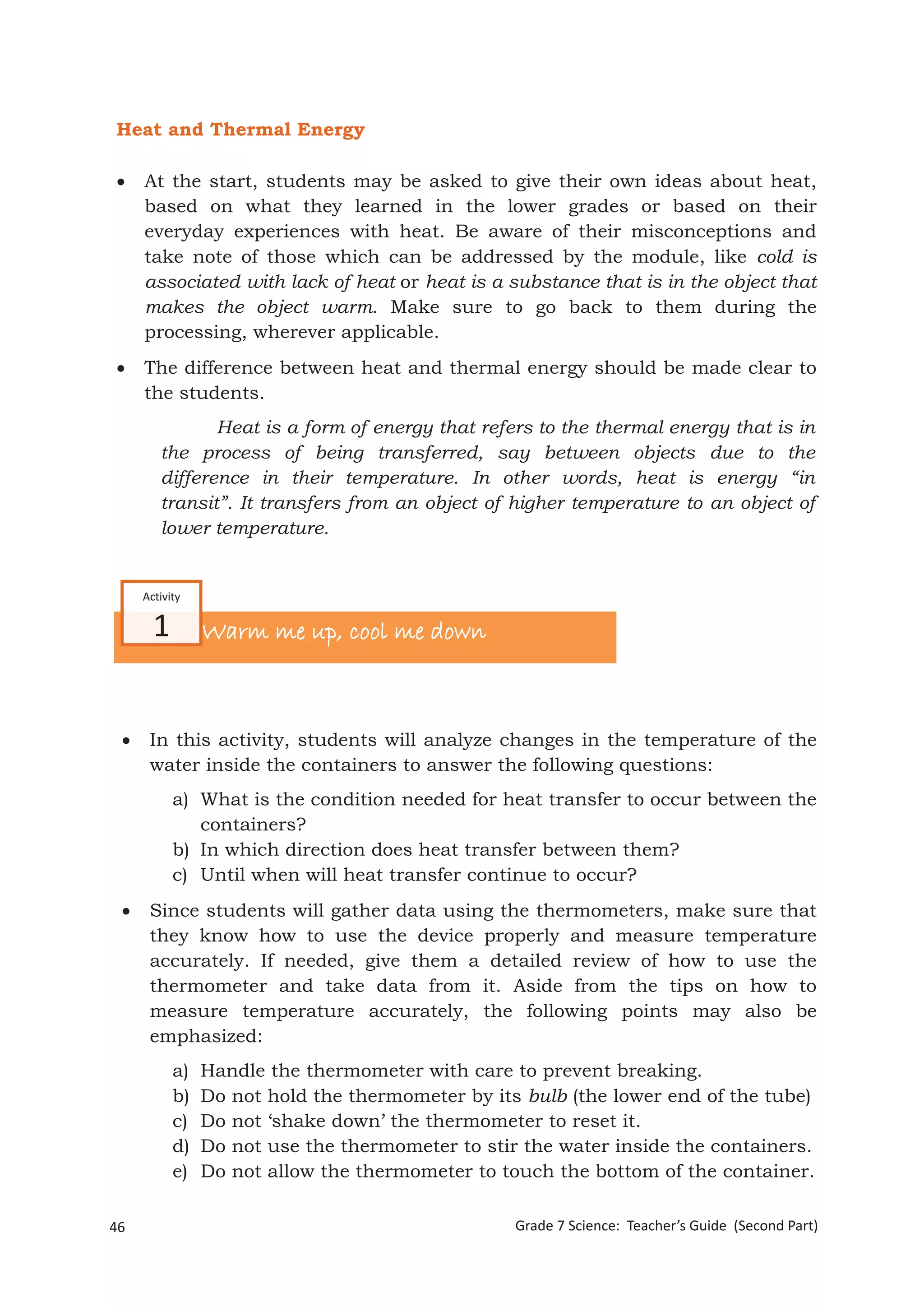 G7 science teachers guide | PDF