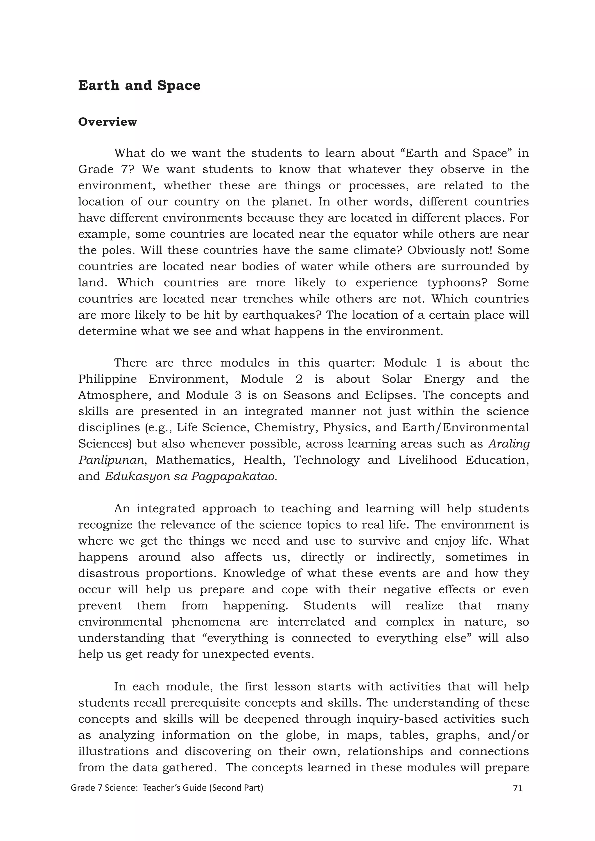 G7 science teachers guide | PDF