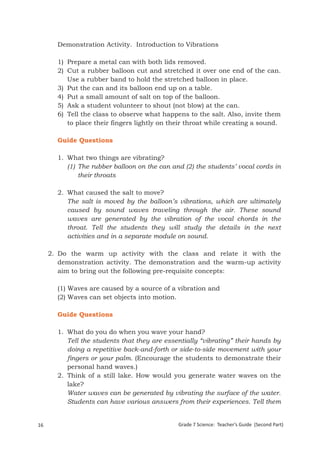 G7 science teachers guide | PDF
