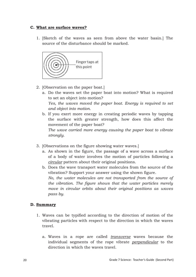 G7 science teachers guide | PDF