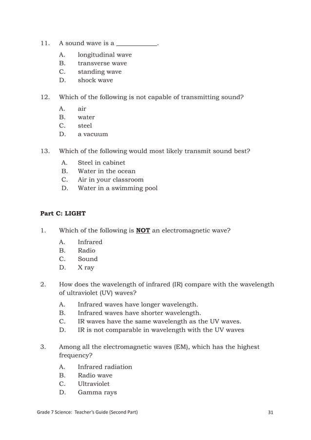 G7 science teachers guide | PDF | Geology | Science
