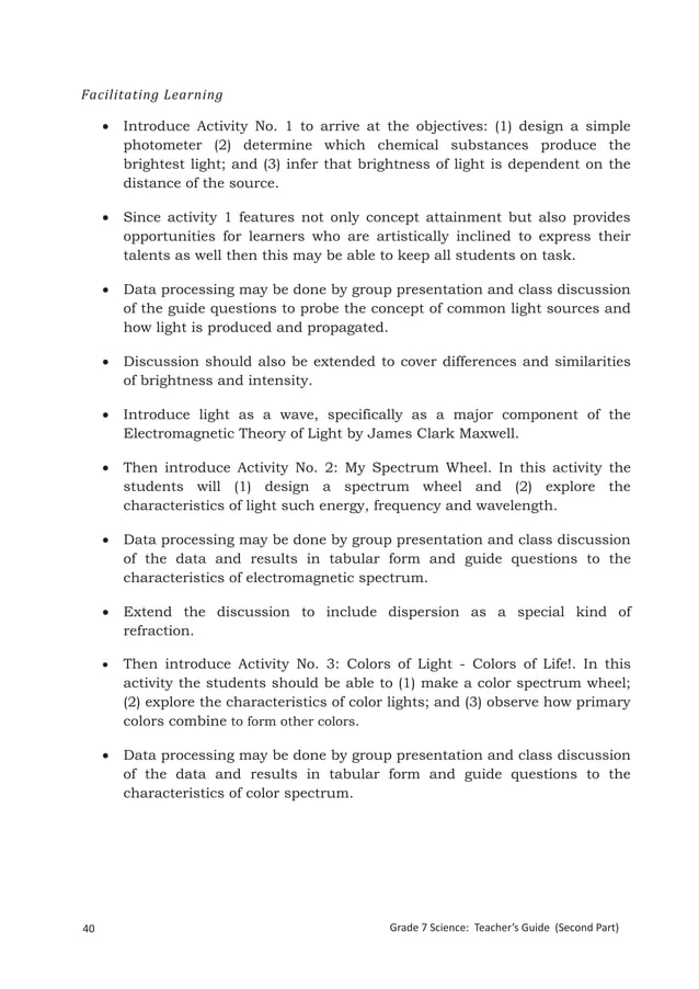 G7 science teachers guide | PDF | Geology | Science