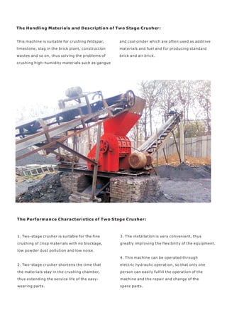 Two-stage Crusher | PDF