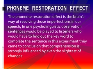 psycholinguistics | PPTX | Technology & Computing