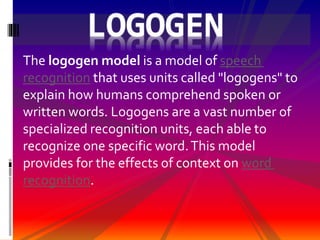 psycholinguistics | PPTX | Technology & Computing