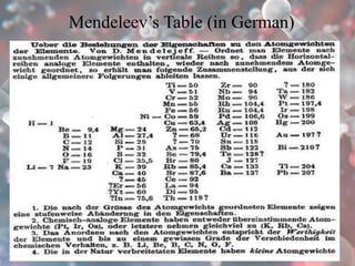 PERIODIC TABLE OF ELEMENTS | PPTX