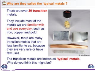 Grade 8 - Chemistry - Transition metals.ppt
