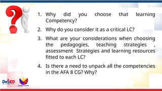 G8-AFA. agriculture and farming arts TLE | PPTX