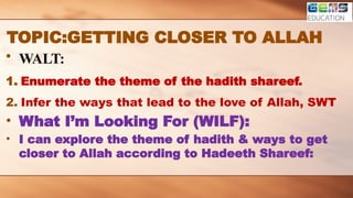 Getting-closer-to-allah-updated PowerPoint presentation | PPT