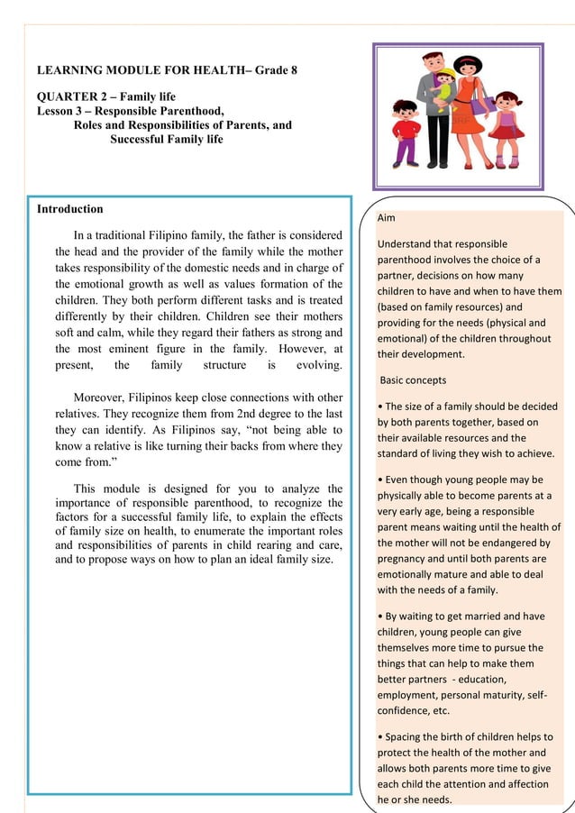 G8 health-q2-lm-family health ii | PDF