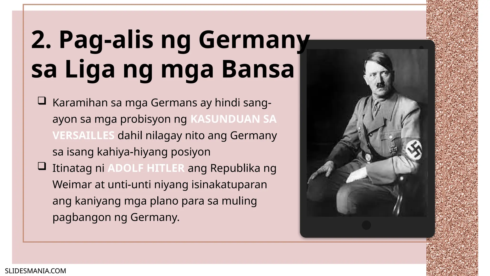 Araling Panlipunan 8 - Ikalawang Digmaang Pandaigdig | PPTX