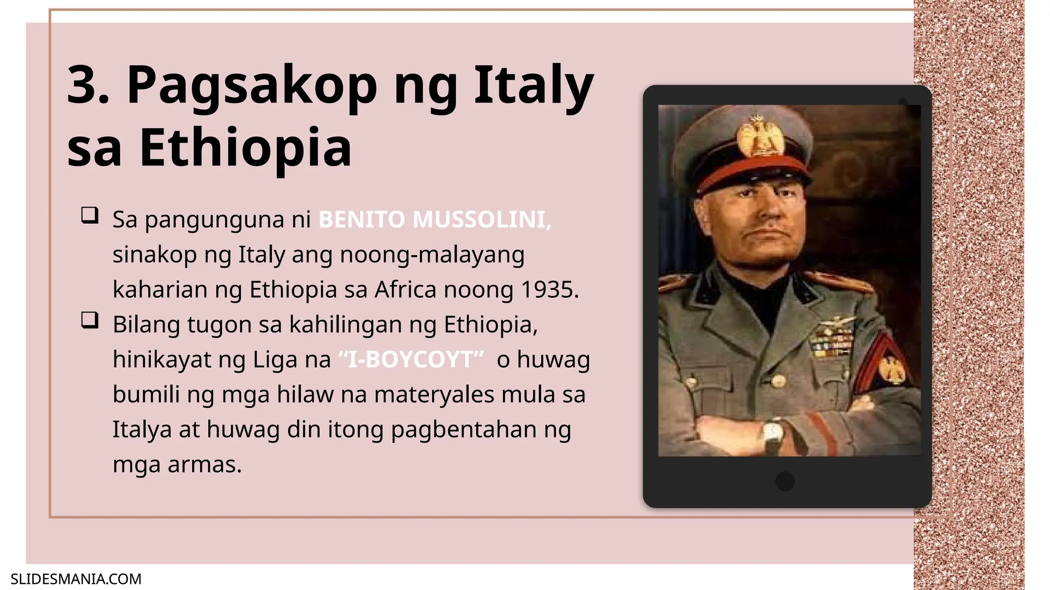 Araling Panlipunan 8 - Ikalawang Digmaang Pandaigdig | PPTX