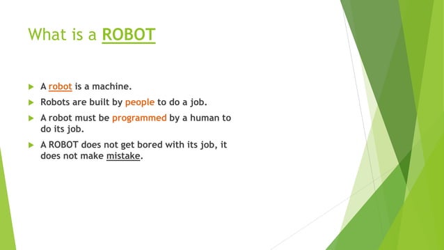 G8-LESSON 01-Robots.pptx | Robotics | Technology & Computing