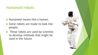 G8-LESSON 01-Robots.pptx | Robotics | Technology & Computing