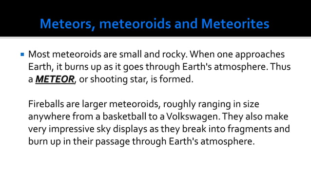 G8-Science-Q2-Week-6-Compare-and-contrast-comets-meteors-and-asteroids ...