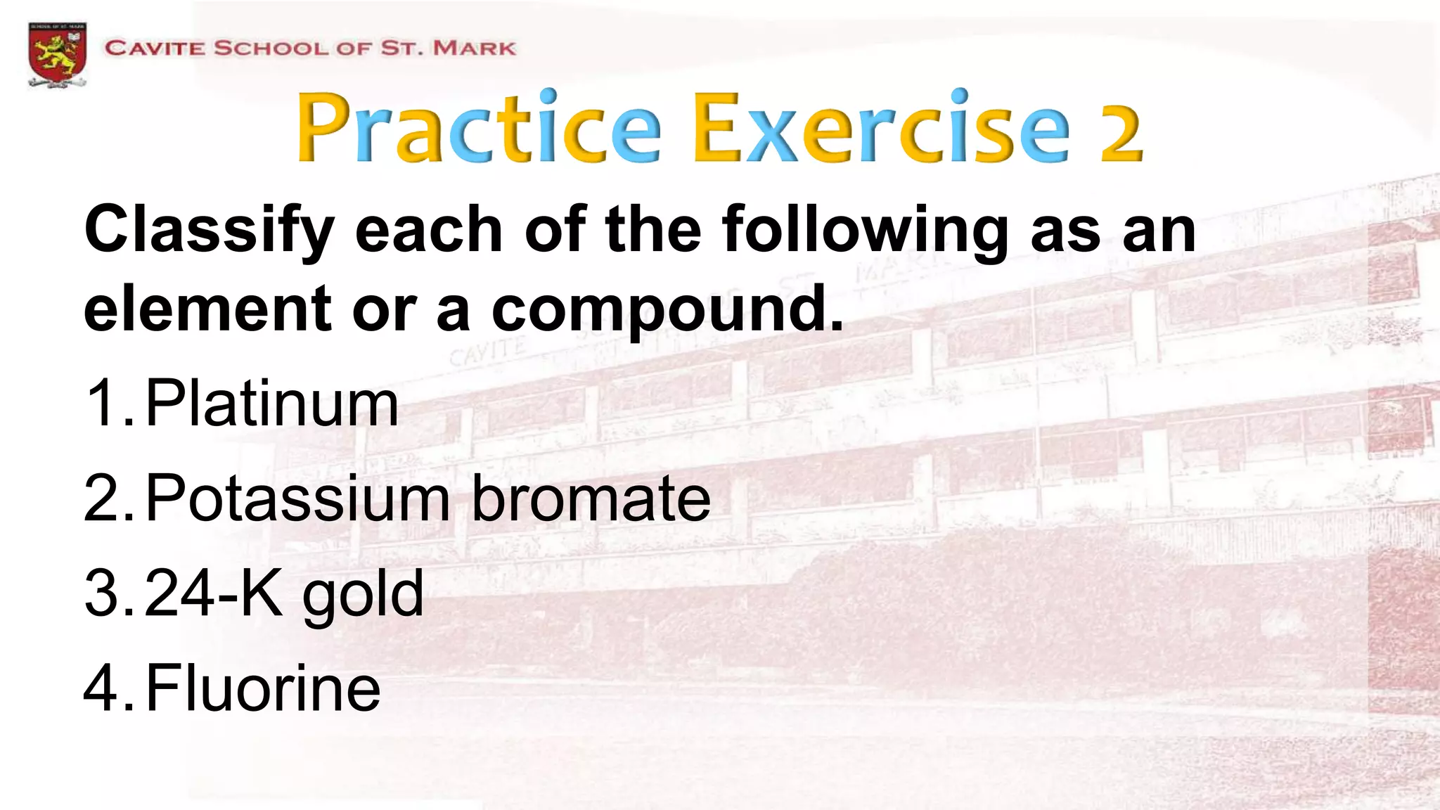 Classification of Matter | PPTX
