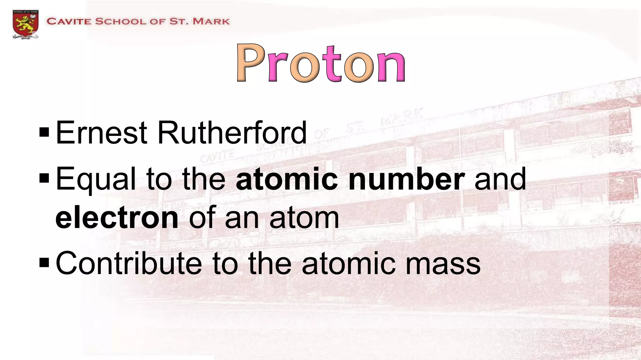 Subatomic Particles and Isotopes | PPTX