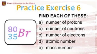 Subatomic Particles and Isotopes | PPTX