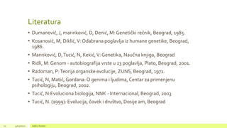 Filogenetska klasifikacija | PPT