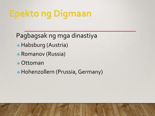 G8 AP Q4 Week 1-2 Unang Digmaang Pandaigdig.ppt