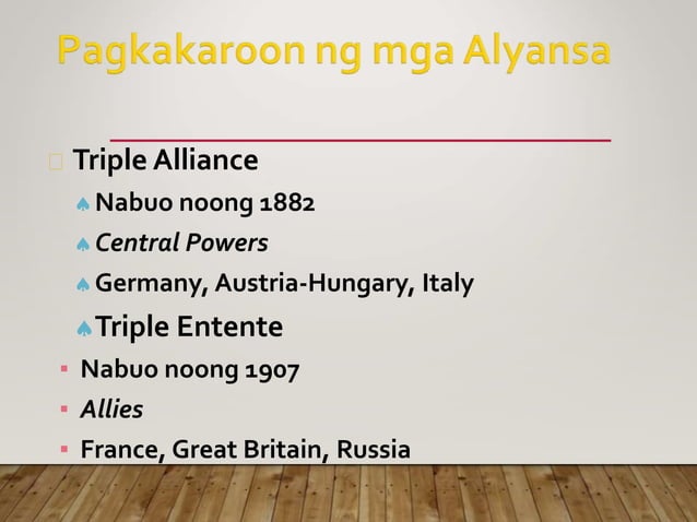G8 AP Q4 Week 1-2 Unang Digmaang Pandaigdig.ppt
