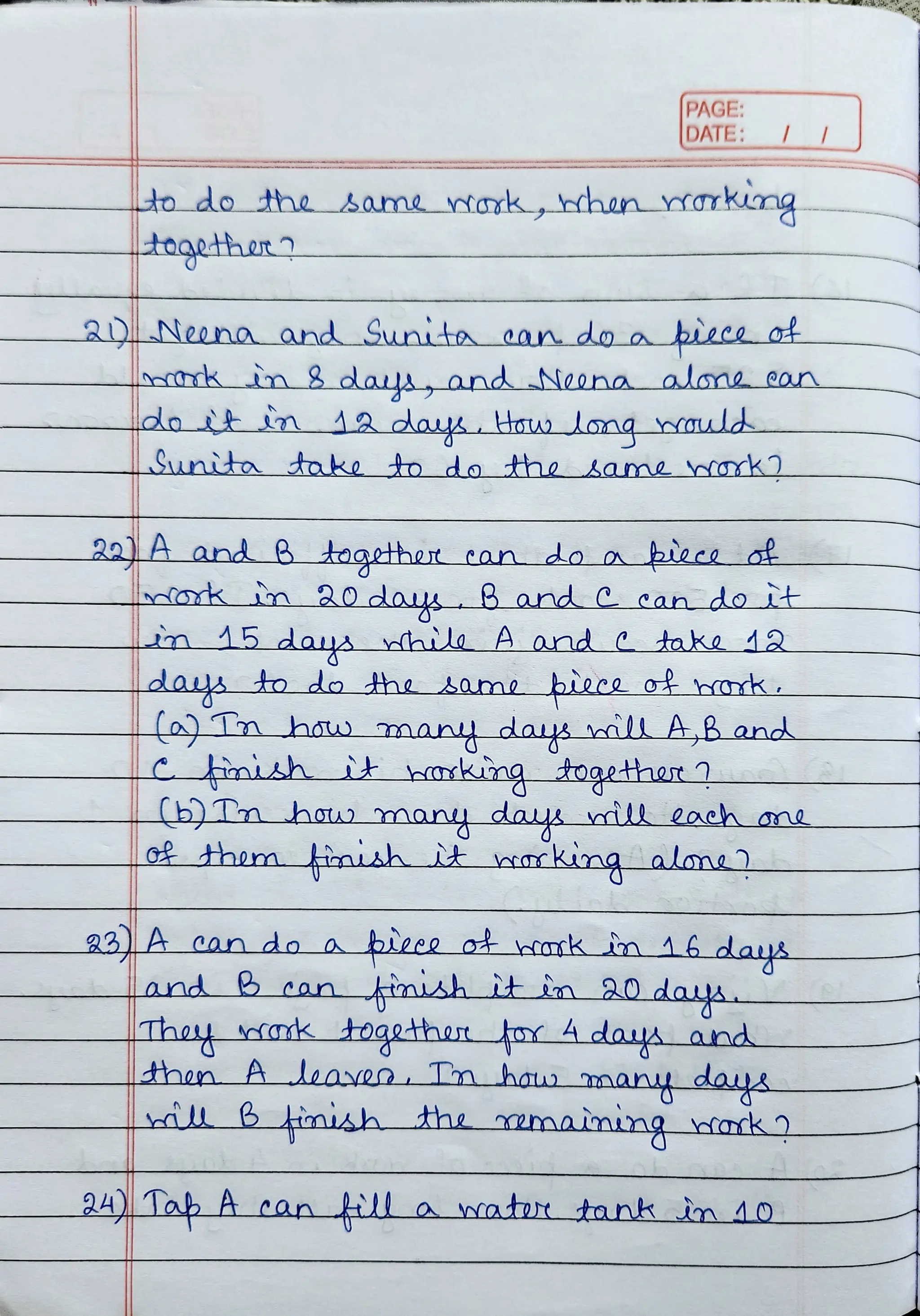 CBSE Grade 8 Mathematics Direct and Inverse Proportions Worksheet (MK ...