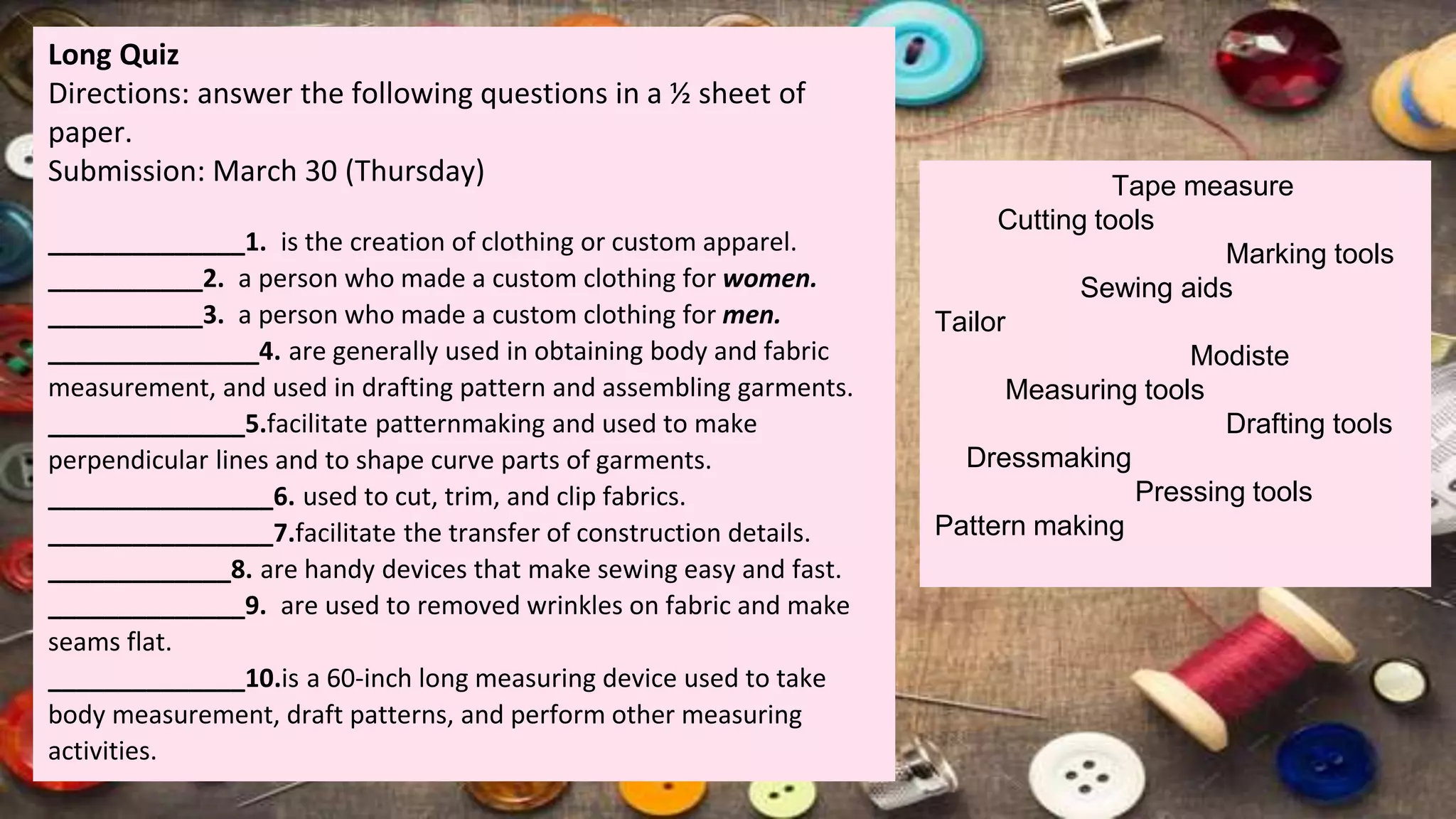 G8 DRESSMAKING.pptx