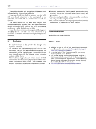 Prevention of patient falls – A case study | PDF