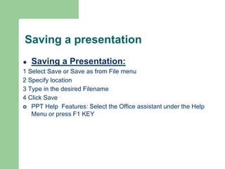 PowerPoint_Introduction Computer Class 4 | PPTX