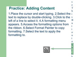 PowerPoint_Introduction Computer Class 4 | PPTX